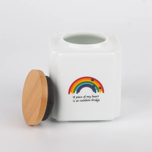 Rainbow Bridge Ceramic Urn – Pet Crematorium Aruba